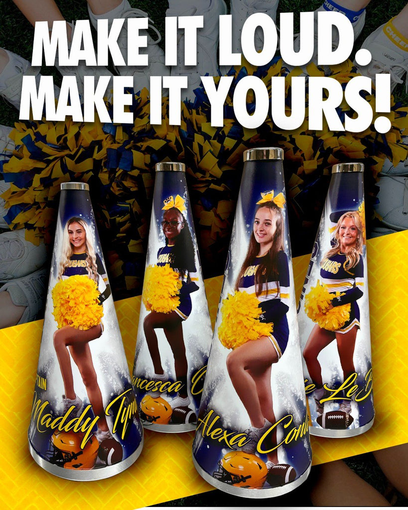 Bring the Noise: Custom Photo Megaphones for Every Cheer Squad – Make-A ...