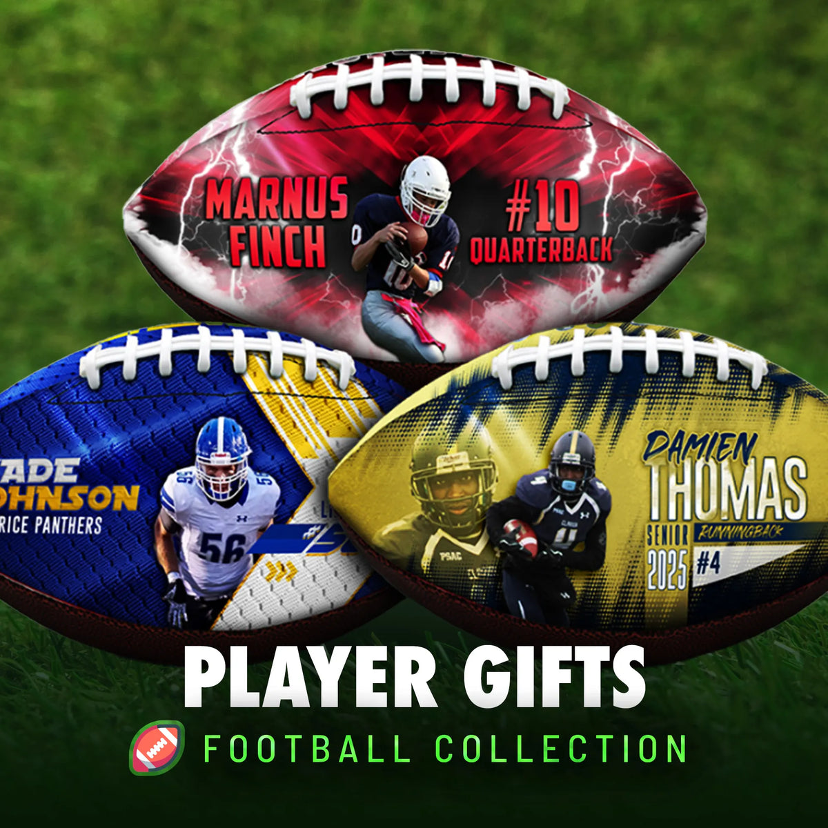 Custom Made Football – The Perfect Gift | Make-A-Ball™