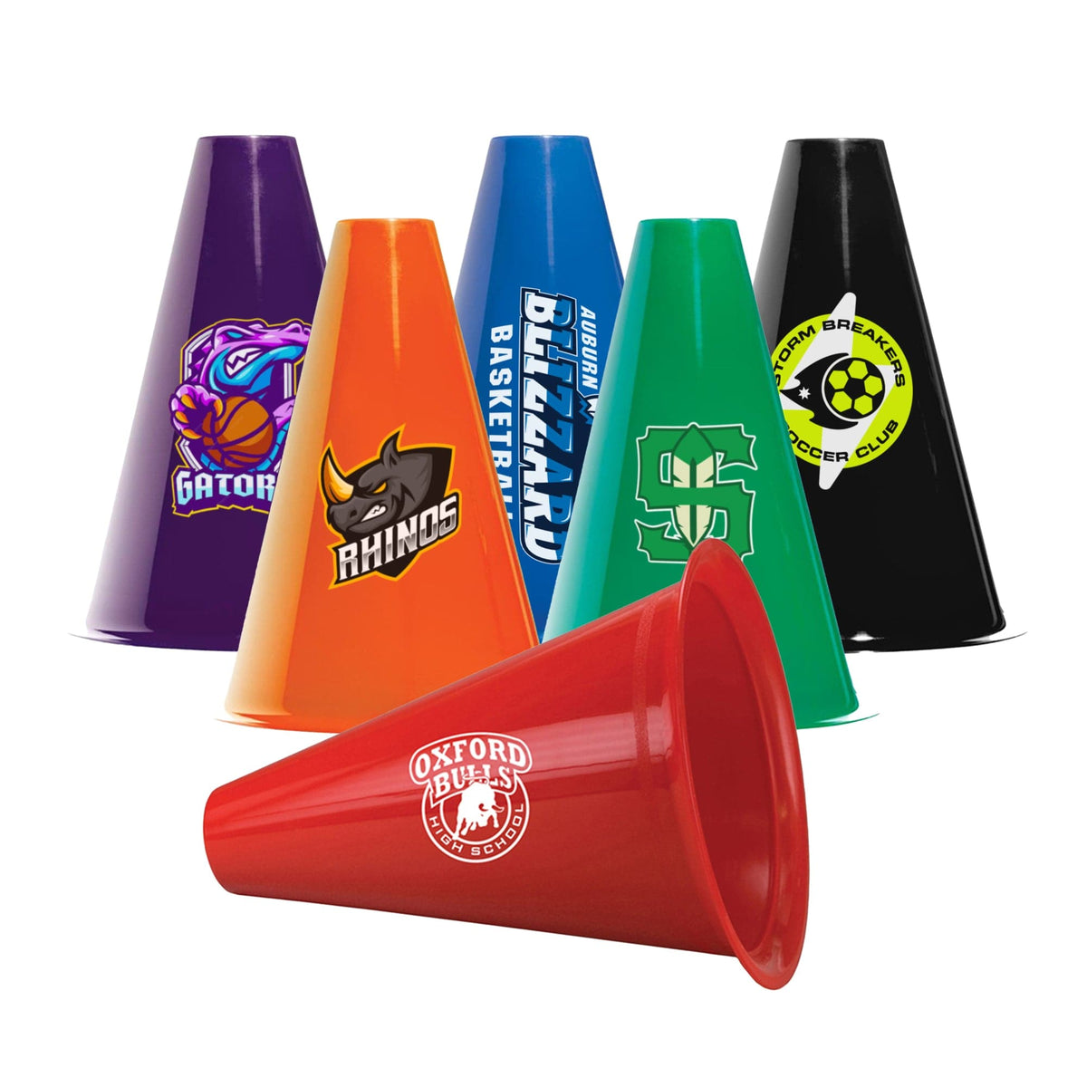 Custom 8'' Mini Megaphone – Gift for Cheer Squads & Pep Rallies – Make ...